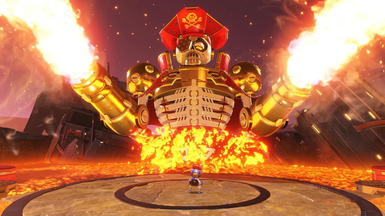 Astro Bot - Captain Shortfuse Boss Fight & Bot Rescued Location! - YouTube