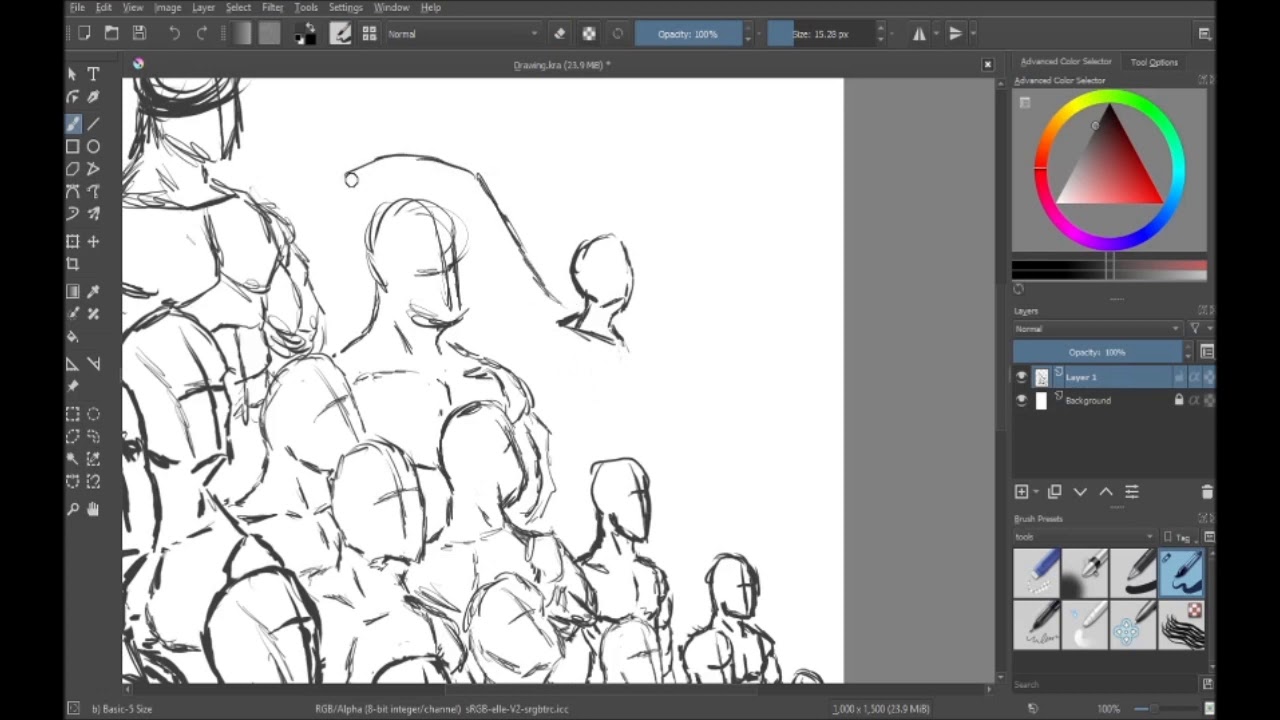 Drawing the SHL community speedpaint (OVER 30 CHARACTERS) (PART 1 ...