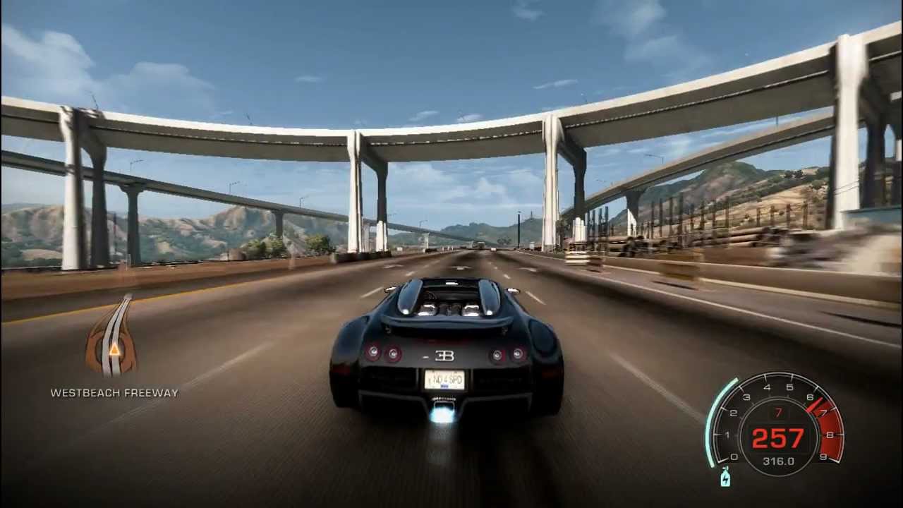 Bugatti Veyron Top Speed Unlimited Nitro Boost - YouTube