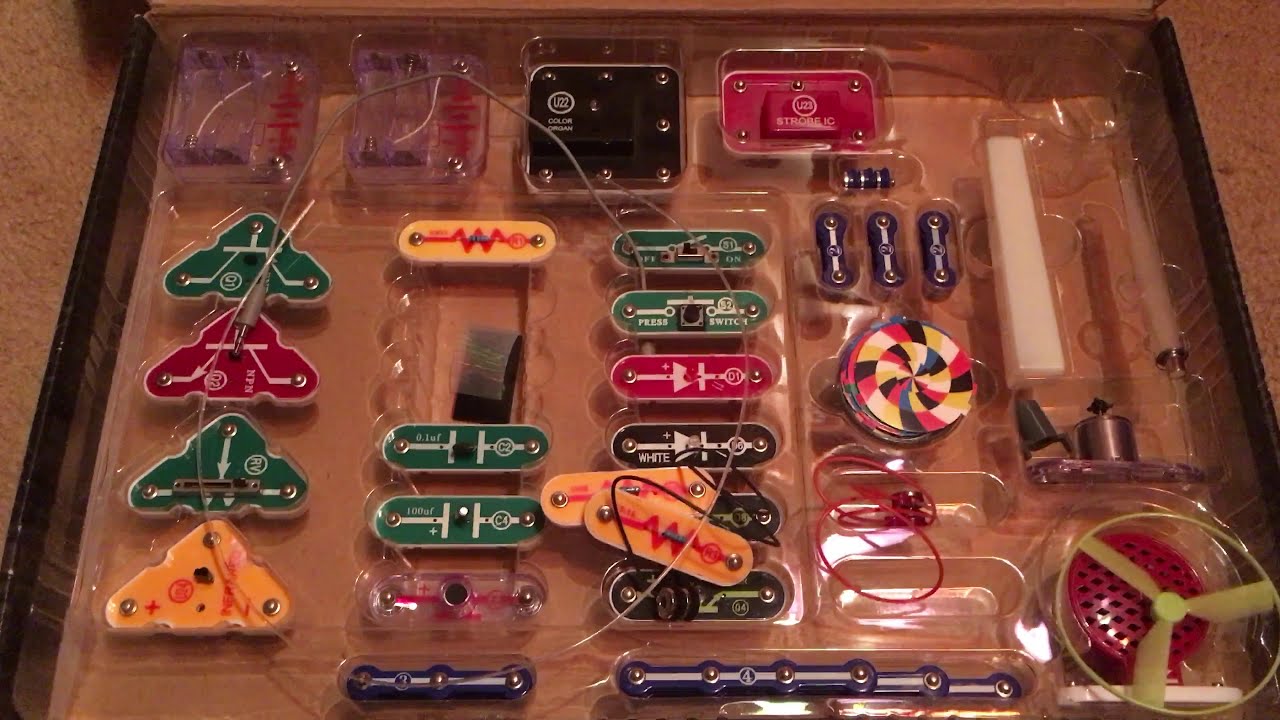 Elenco Snap Circuits Light Overview - YouTube
