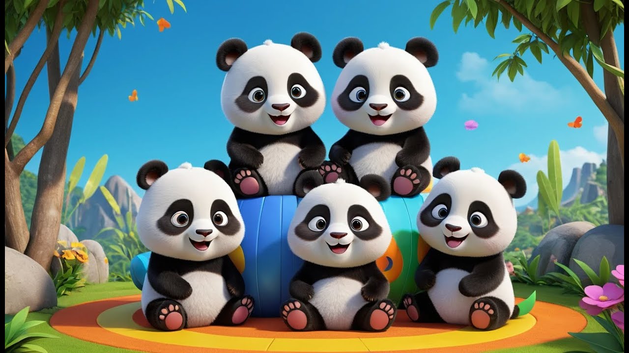 Counting 10 Little Pandas – Learning Numbers in Bamboo Land | Fun ...