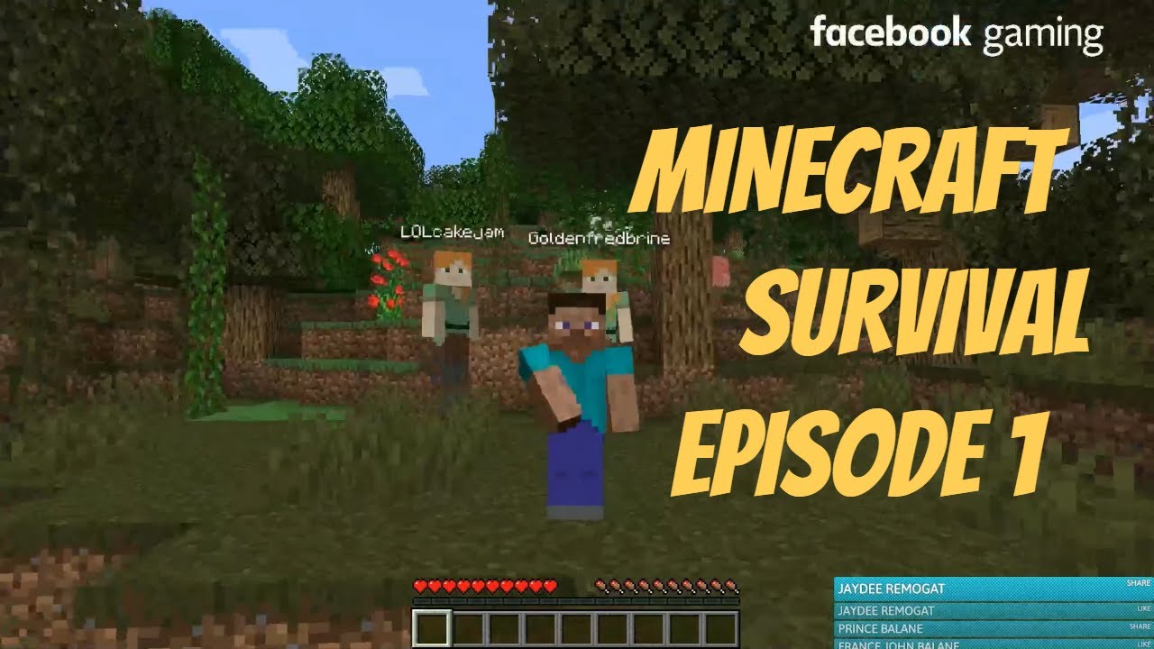 MINECRAFT SURVIVAL SERIES | EPISODE 1 - YouTube