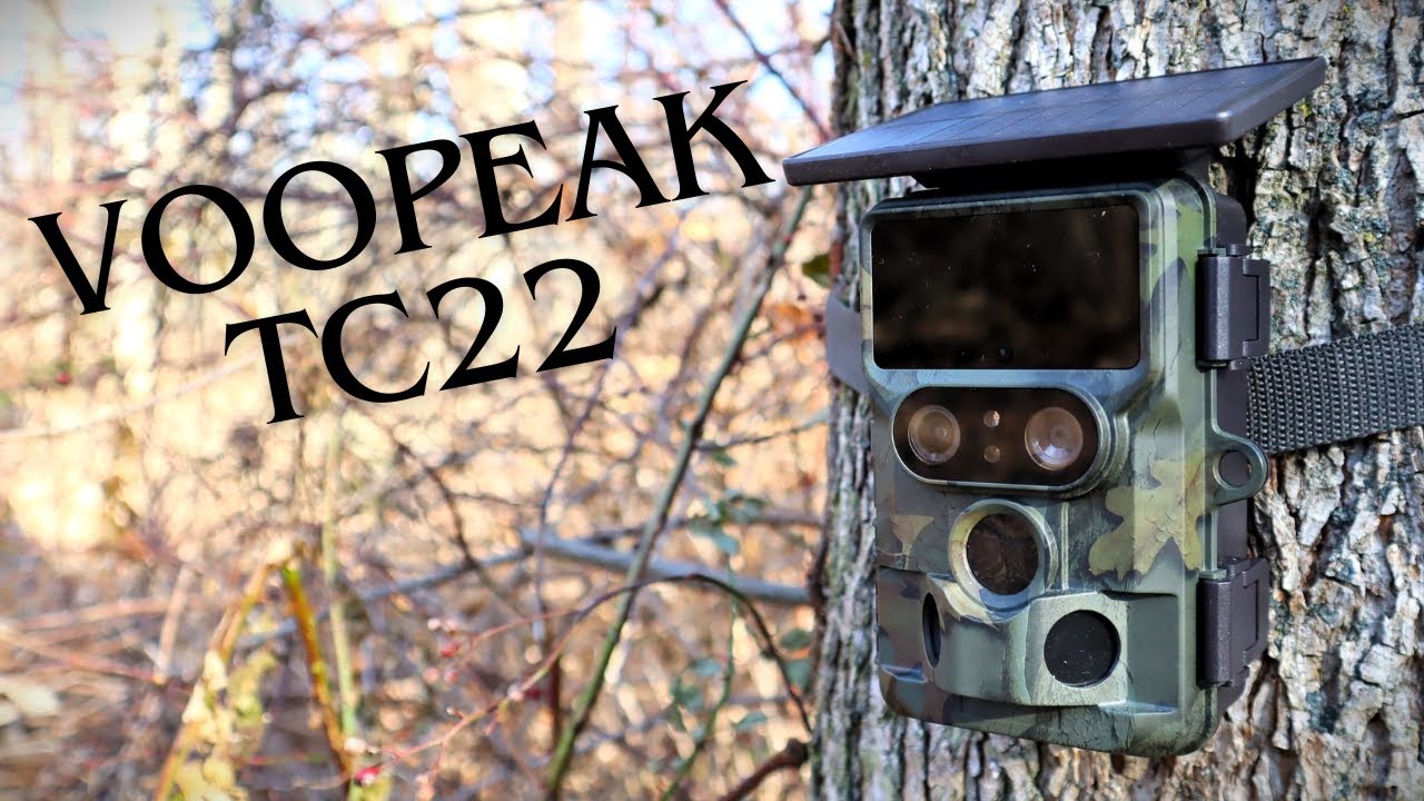 Voopeak TC22 Solar Trail Cam Review and Compilation - YouTube