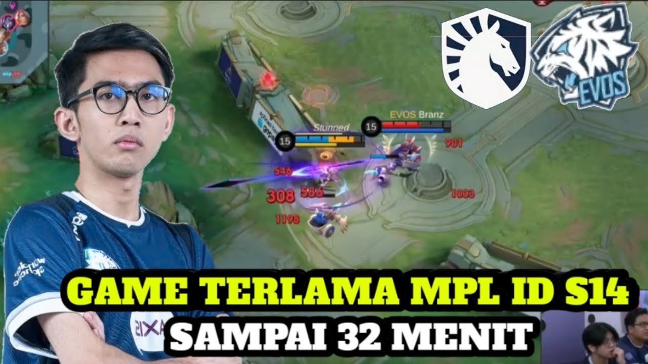 Game Terlama MPL Seasons 14 - Evos VS TLID Game 2/3 - YouTube