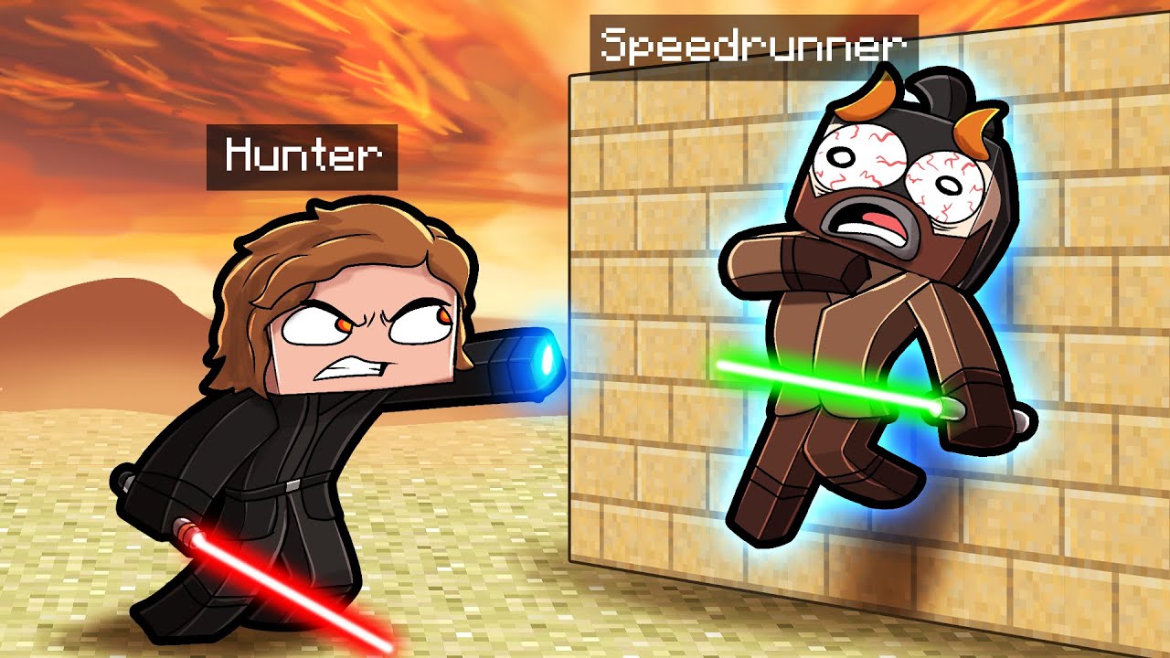 Manhunt STAR WARS! (Speedrunner vs Hunter) - YouTube