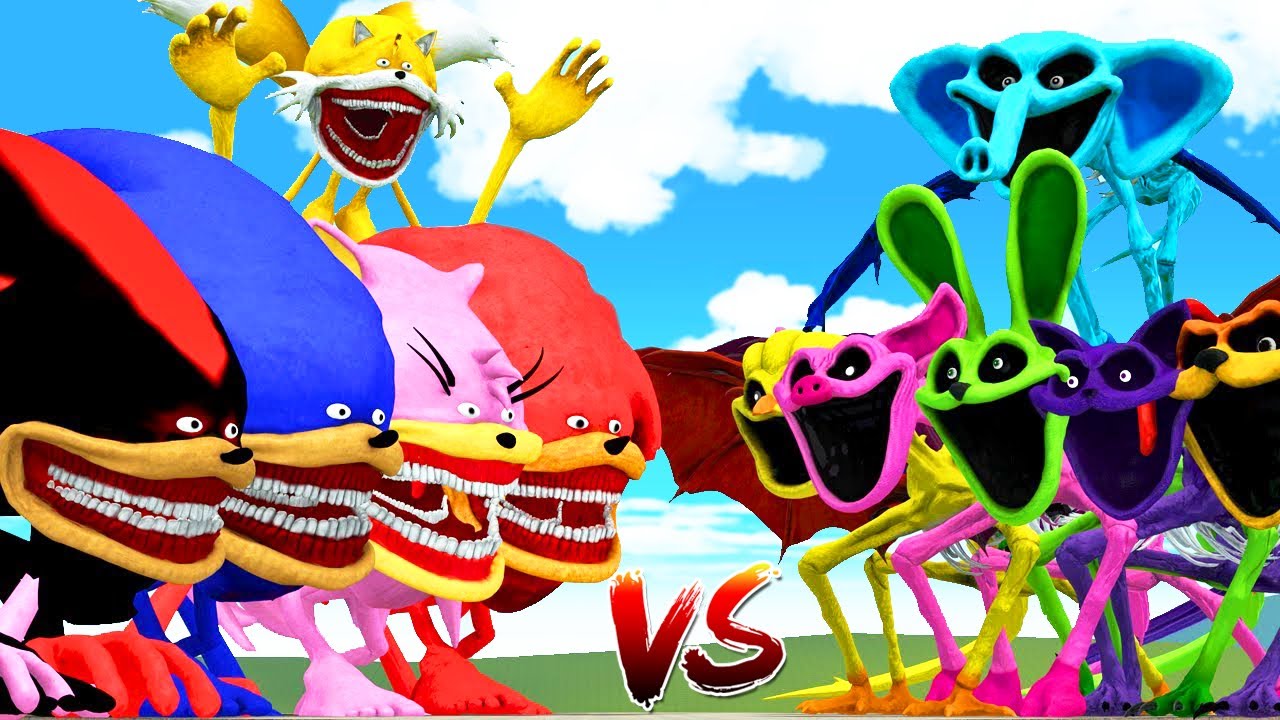 BATALLA ÉPICA de SHIN SONIC TAPES vs POPPY PLAYTIME 🤯💥 - YouTube