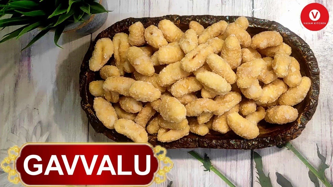 Crunchy Gavvalu Recipe | Sweet Gavvalu Recipe - YouTube