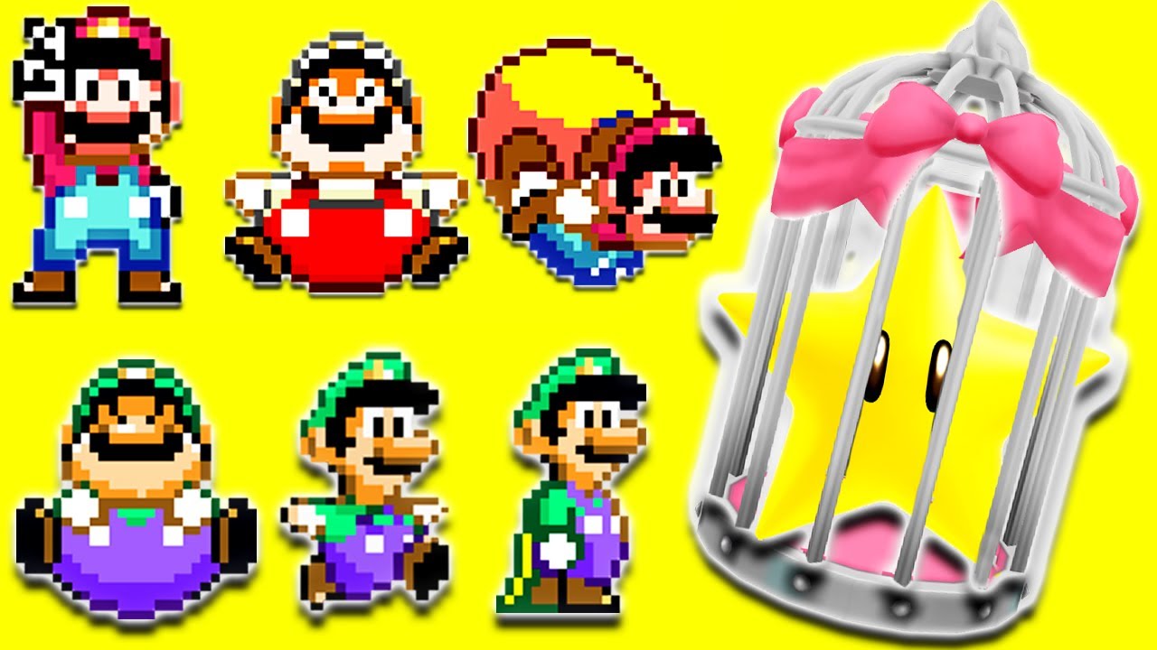 Super Mario Bros. HD - Mario SAVES THE STAR POWER-UP!!! - YouTube