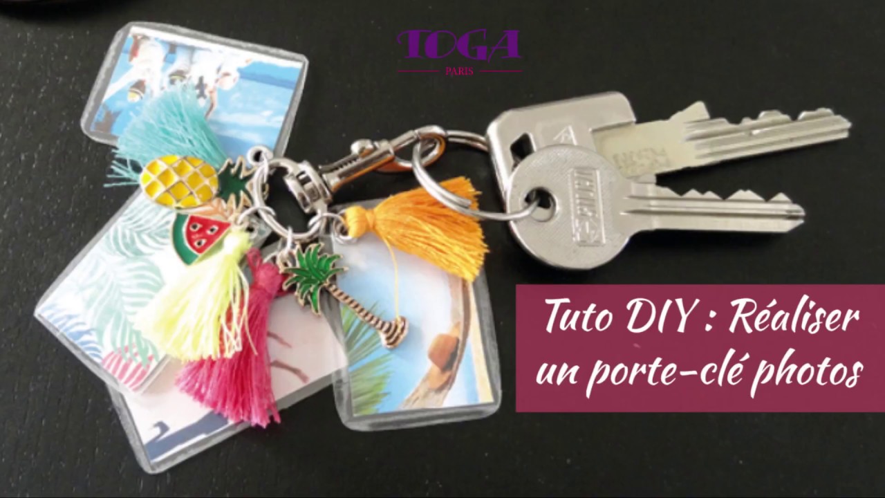 Tuto DIY : Un porte-clé photos ! - YouTube