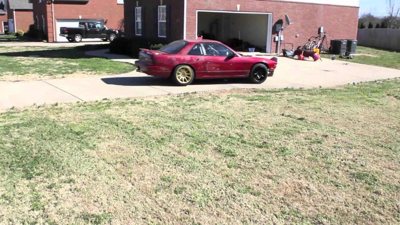 S13 KA24de t25 start up - YouTube