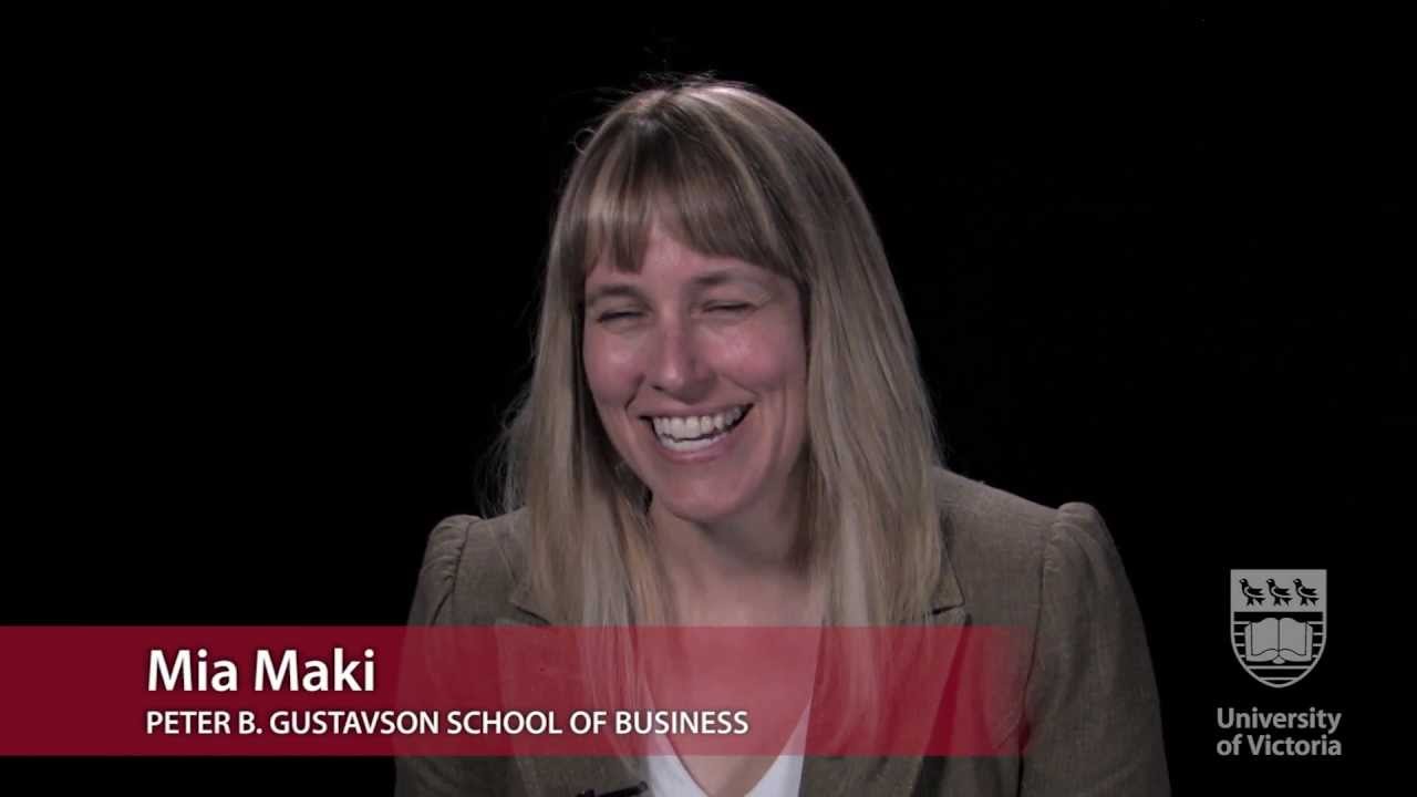 Faces of UVic Research: Mia Maki - YouTube