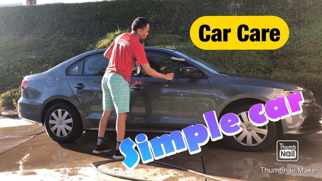 SIMPLE CAR WASH #LOVEYOURCAR - YouTube