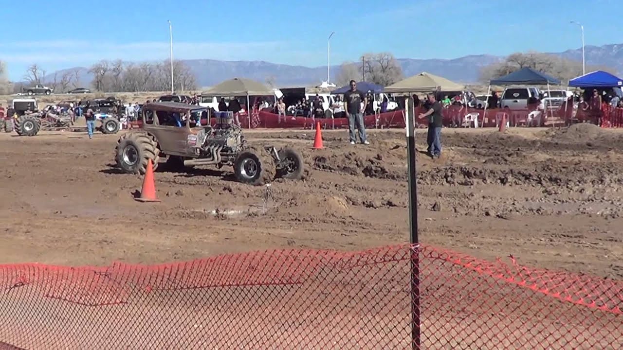 New Mexico Mud Racing - Super Modified Class Belen, NM 2013 - YouTube