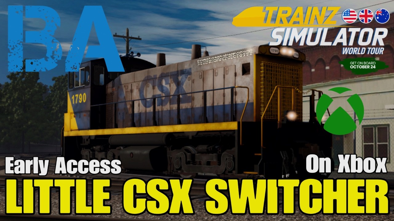 SWITCHING IN COAL COUNTRY - NEW Trainz World Tour On XBOX SERIES X ...