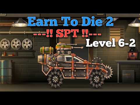 Earn to Die 2: Level 6-2 [ Fully Upgraded Vehicle ]