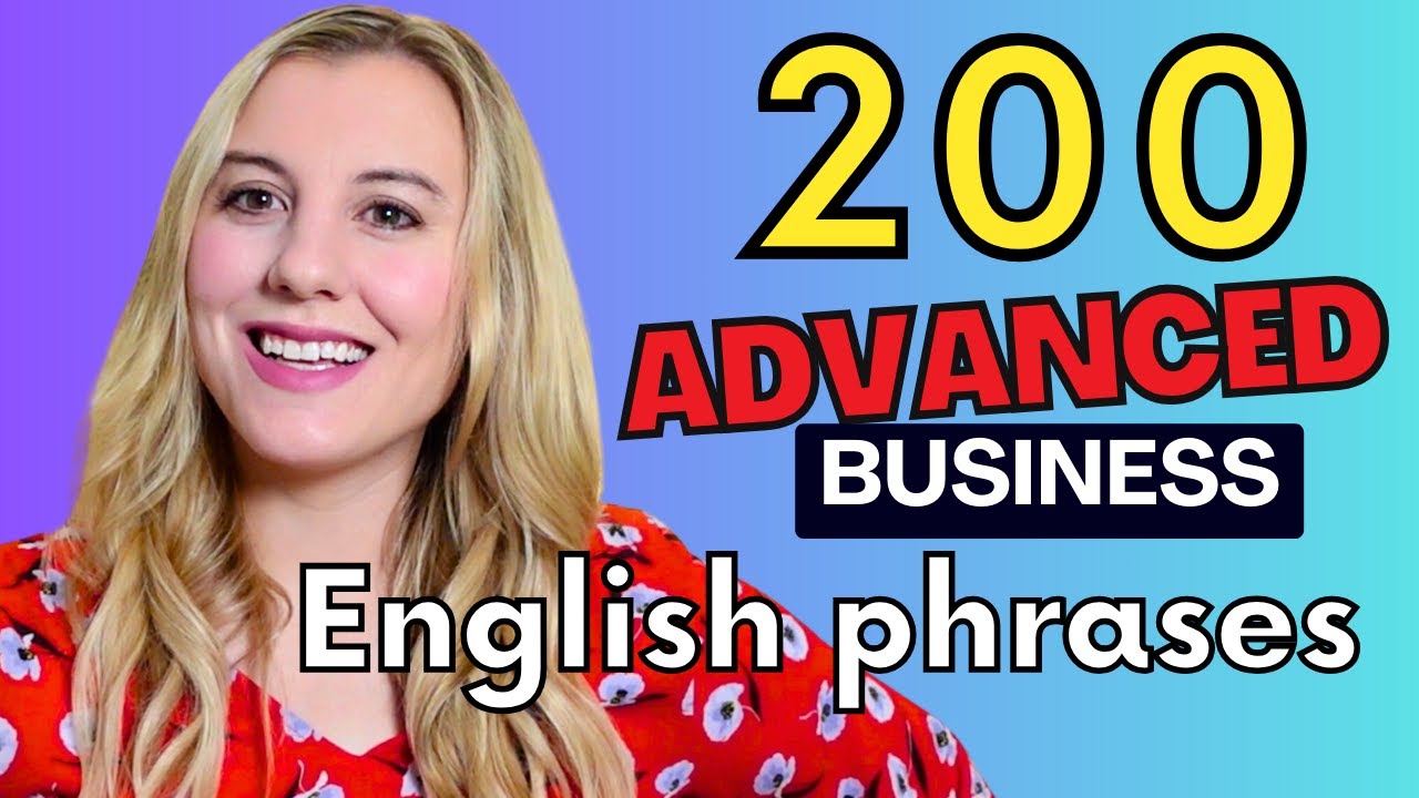 Learn 200 Important Business Phrases - YouTube