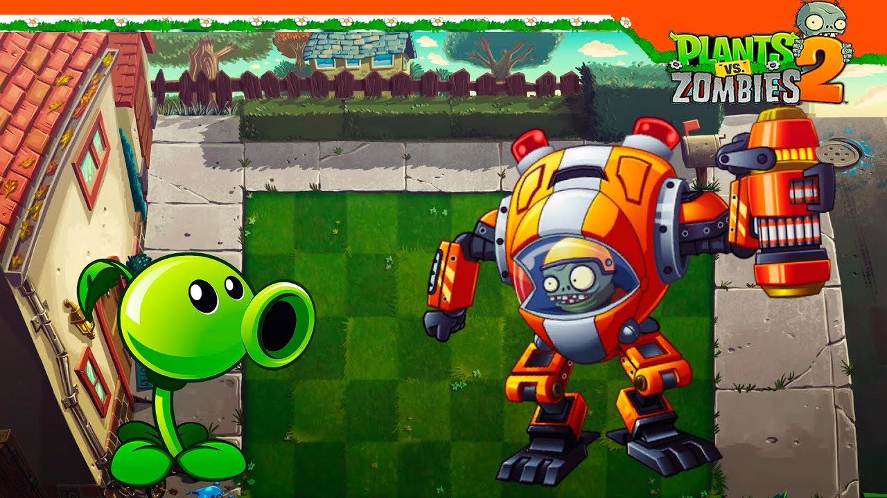 🔥 БОСС ЗОМБИ Z-MECH 🧟‍♂️ Plants Vs Zombies 2 (Растения против Зомби 2 ...