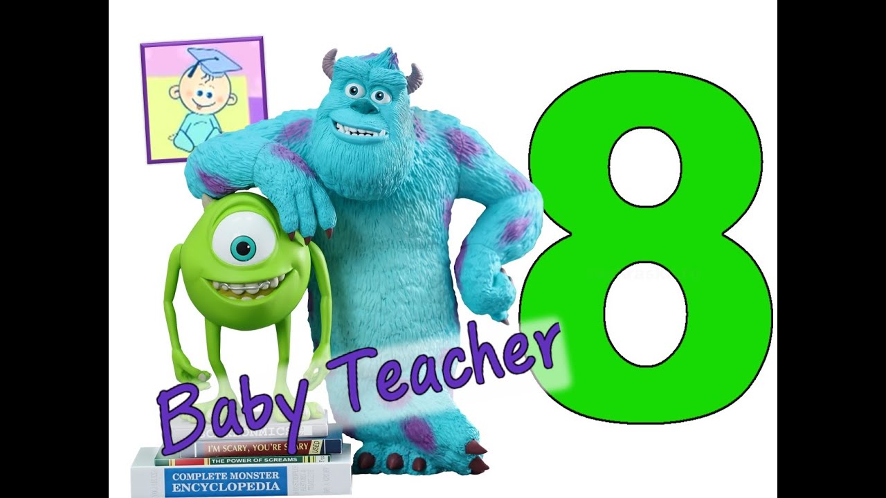 Let's Learn to Count - Number 8 | From Baby Teacher - YouTube