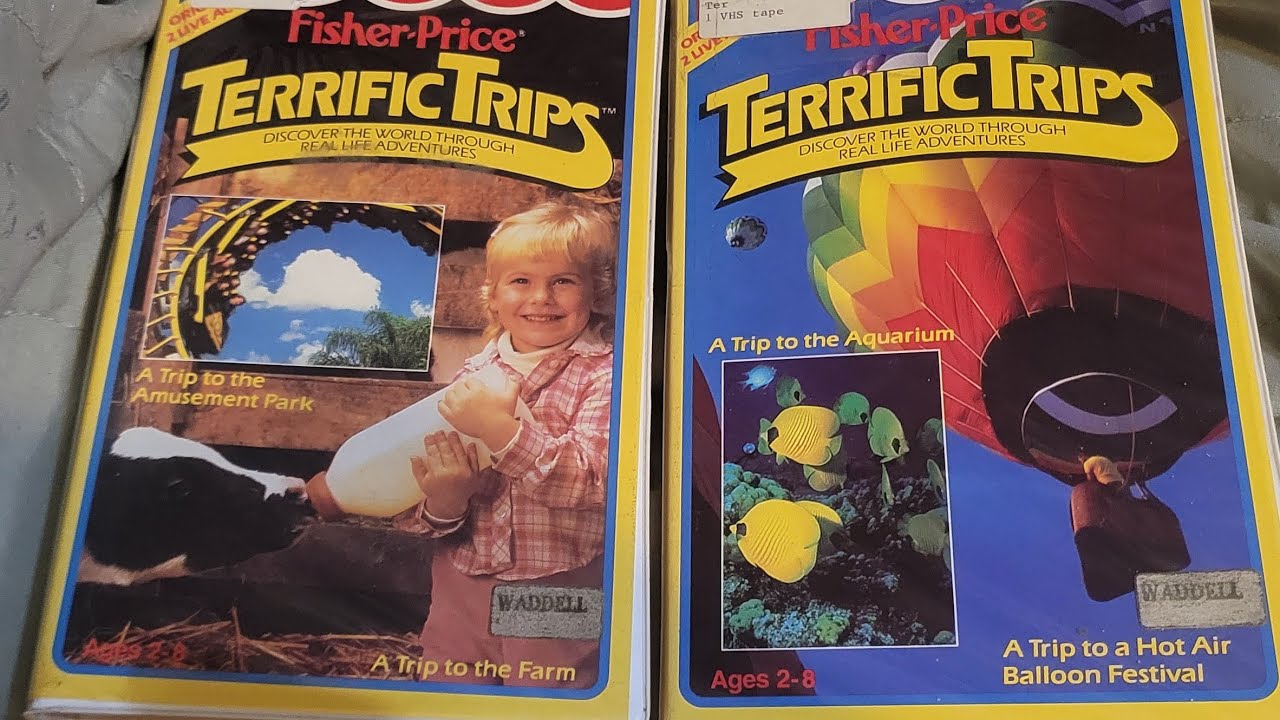 1987 Terrific Trips - Trip To The Farm , Amusement Park , Hot Air ...