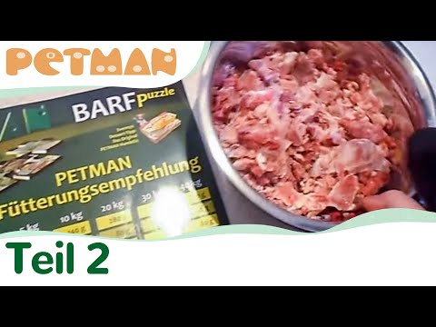 BARF Tutorial 2: Einfach BARFen mit PETMAN (Sorte: Geflügel)