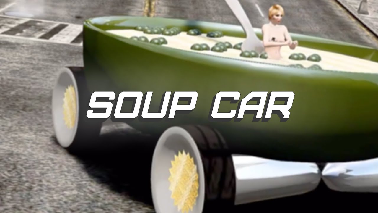 GTA IV Soup Car MOD - YouTube