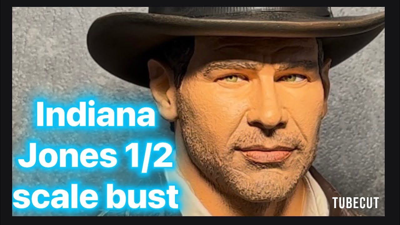 Indiana Jones 1/2 scale bust by Diamond Select #diamondselect # ...