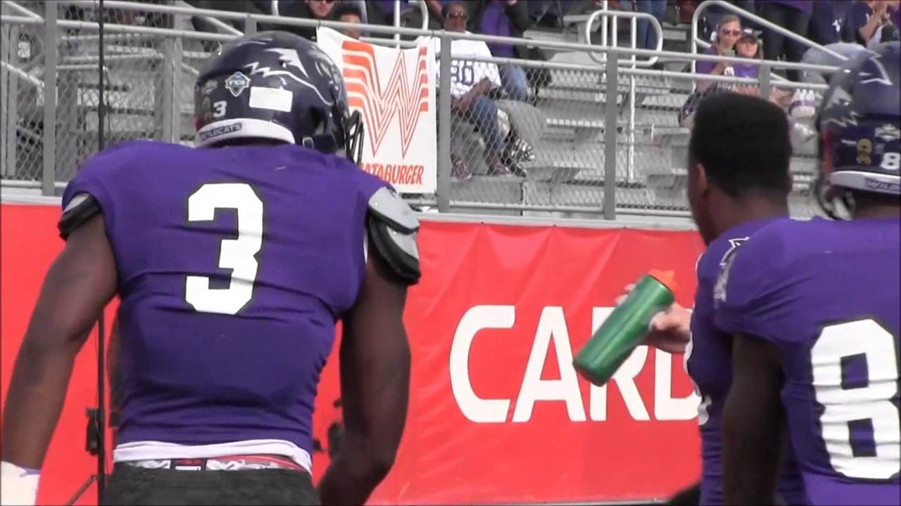 Carl Whitley WR 2015-16 ACU Highlights - YouTube