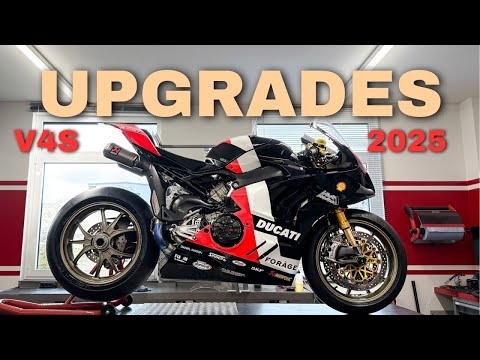 Viele Upgrades für die Panigale V4S - 2025 kann kommen - YouTube