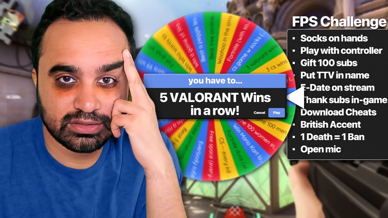 My chat created an IMPOSSIBLE FPS Gaming Challenge... I had to beat it ...
