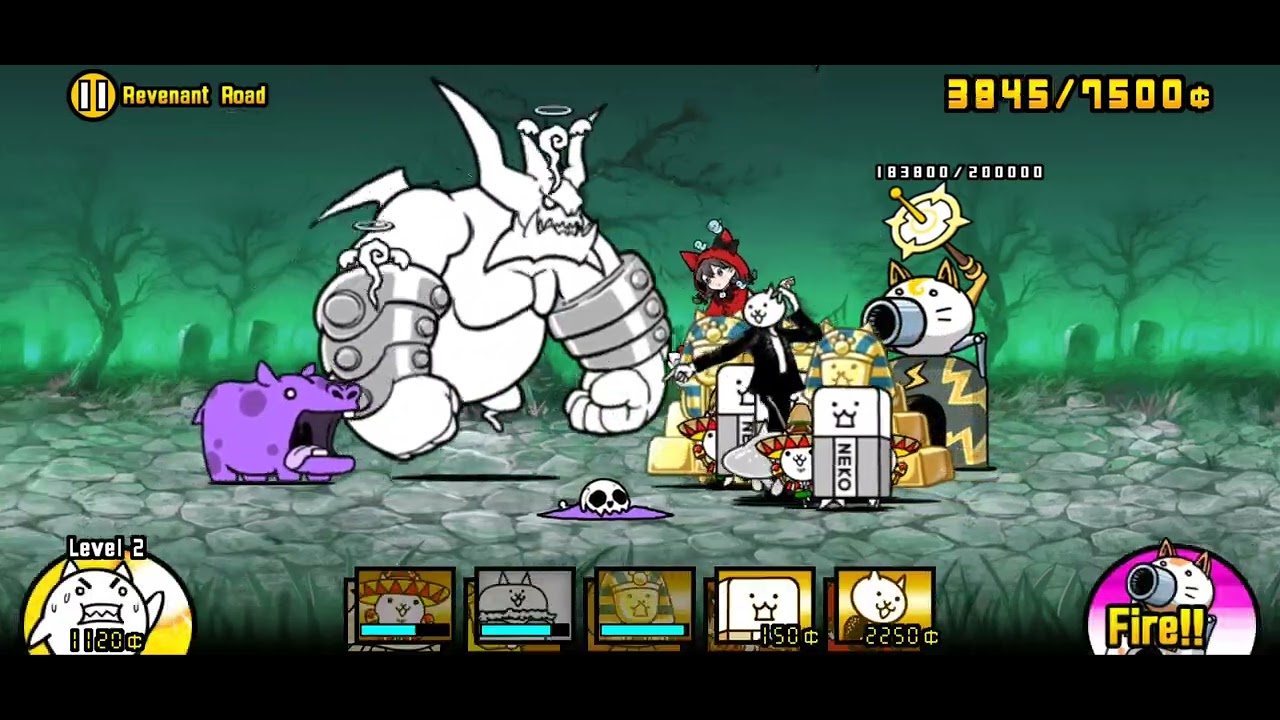 Battle Cats SoL 34-4 Revenant Road [4 Star] - Suburbs of the Dead Stage ...