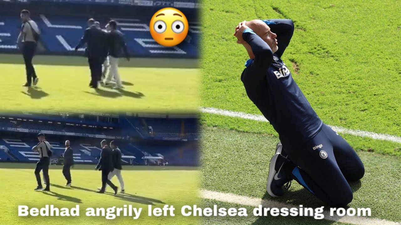 Scenes 😳 Todd Boehly and Bedhad Angrily leave Chelsea Dressing room 😳 ...