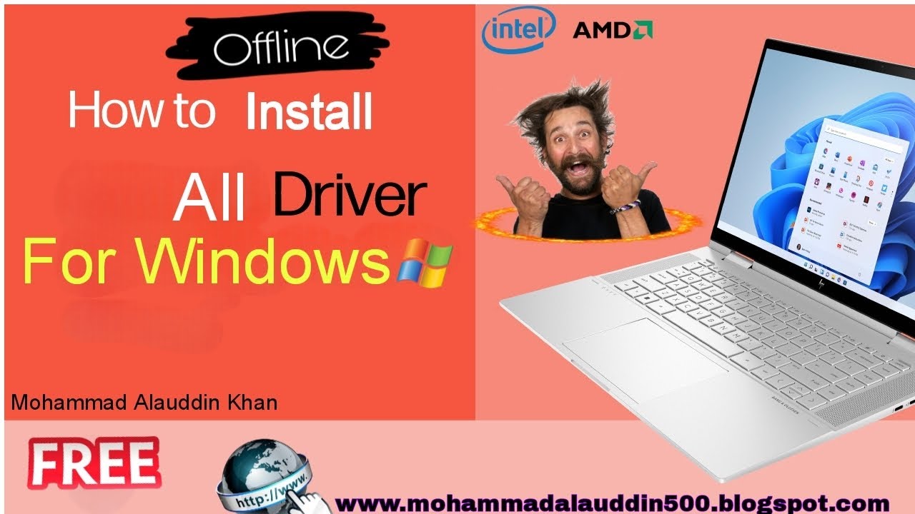 How To Install All Driver For Windows Laptop or Computer Offline. - YouTube
