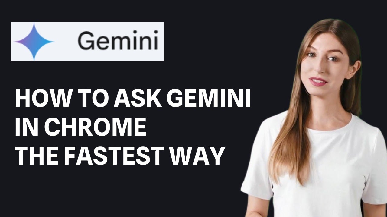 How To Ask Gemini In Chrome, The Fastest Way - YouTube