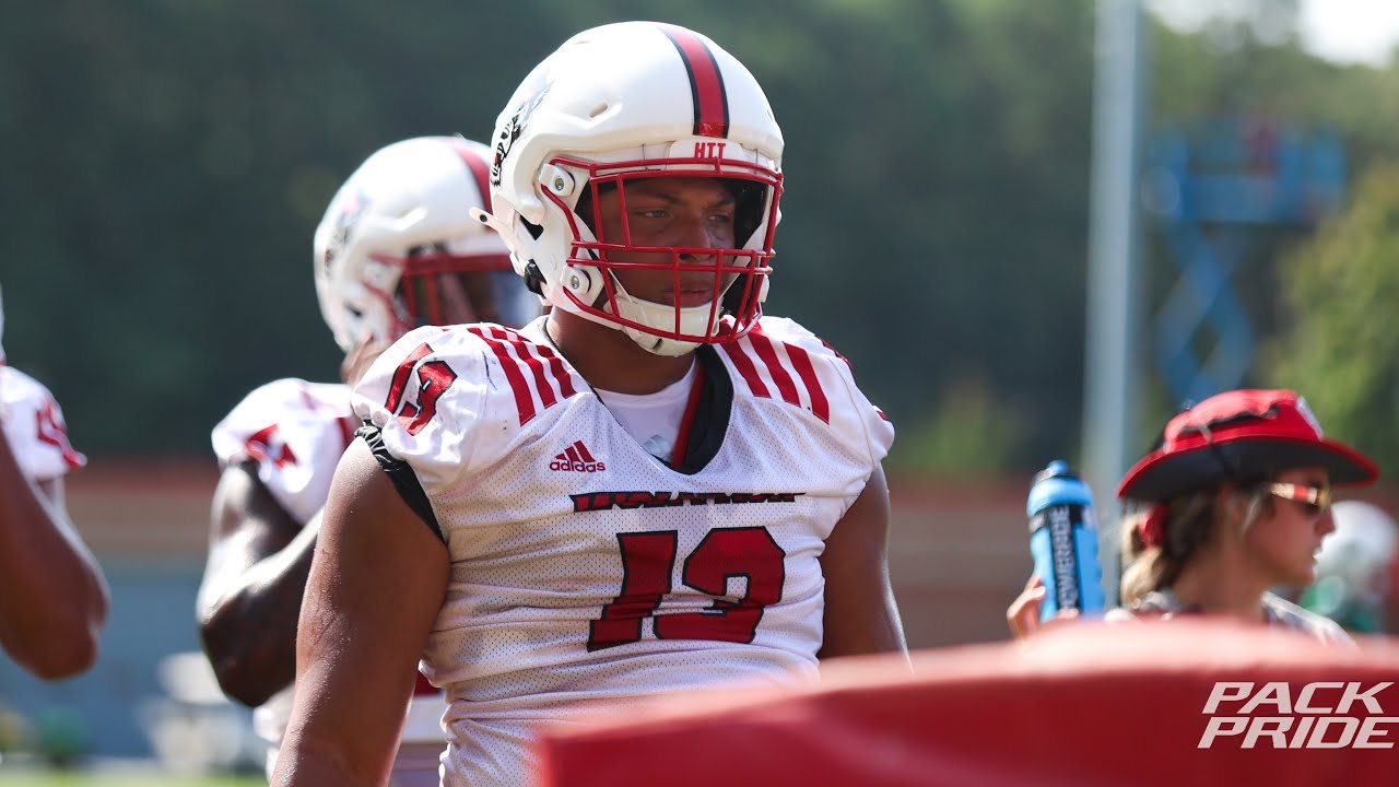 NC State EDGE Travali Price discusses offseason growth, defensive ...