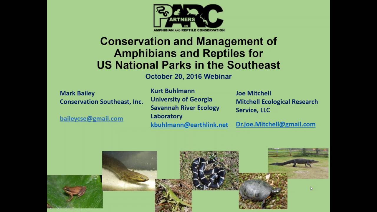 Conservation and Management of Amphibians and Reptiles for US National ...