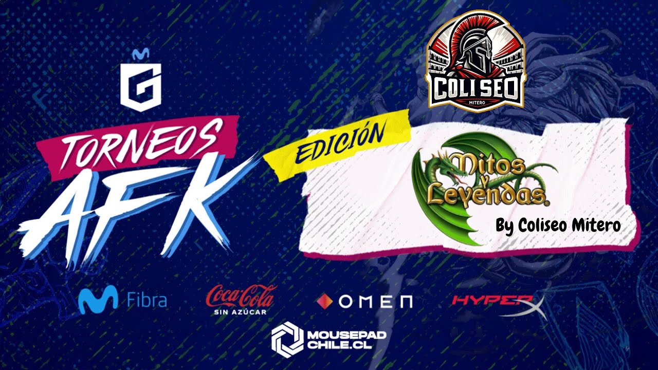 TORNEOS AFK MITOS Y LEYENDAS MOVISTAR GAMECLUB BY COLISEO MITERO 🐲⚔🏰 ...