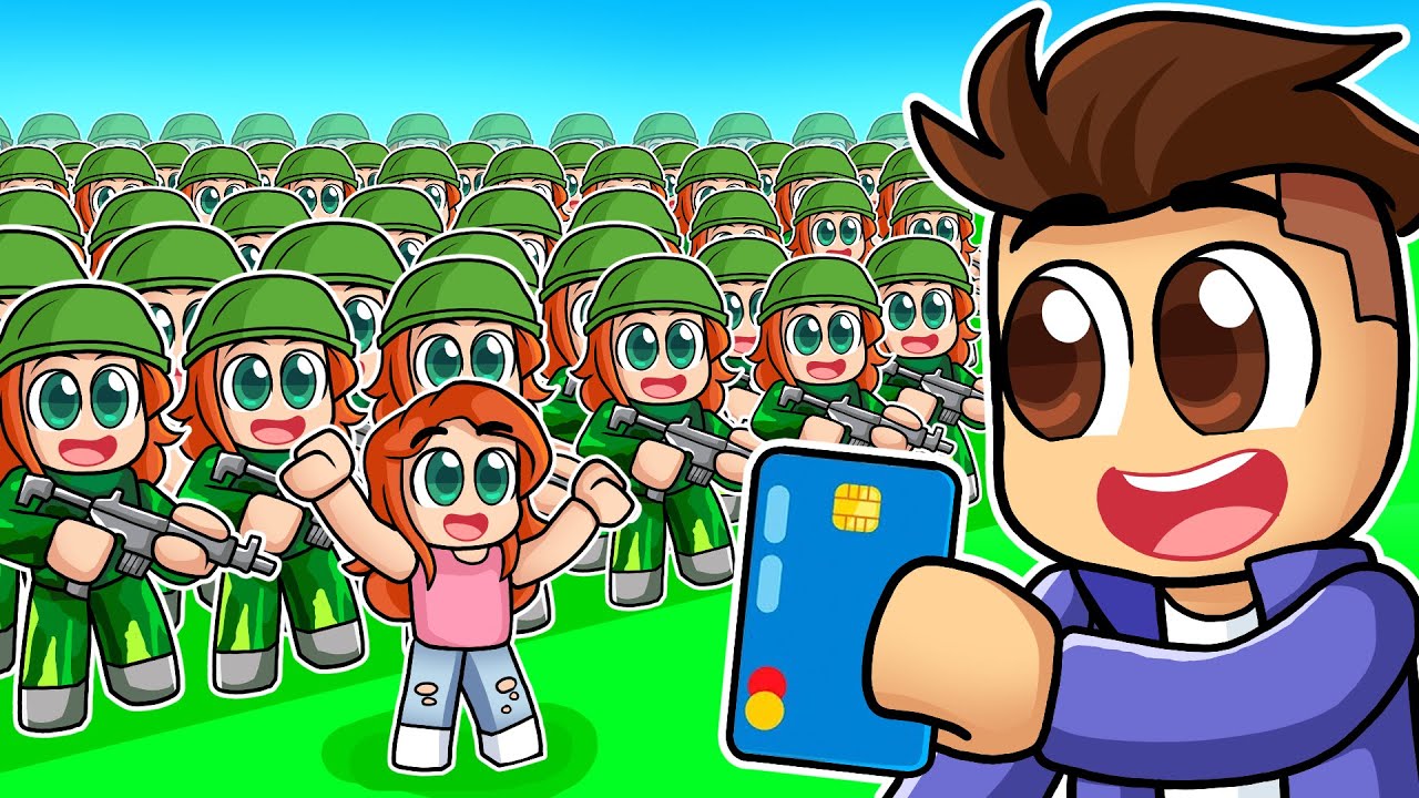 Gasté $100.000 en el Ejército Más Grande de Roblox! - YouTube