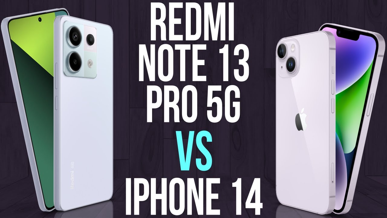 Redmi Note 13 Pro 5G vs iPhone 14 (Comparativo & Preços) - YouTube