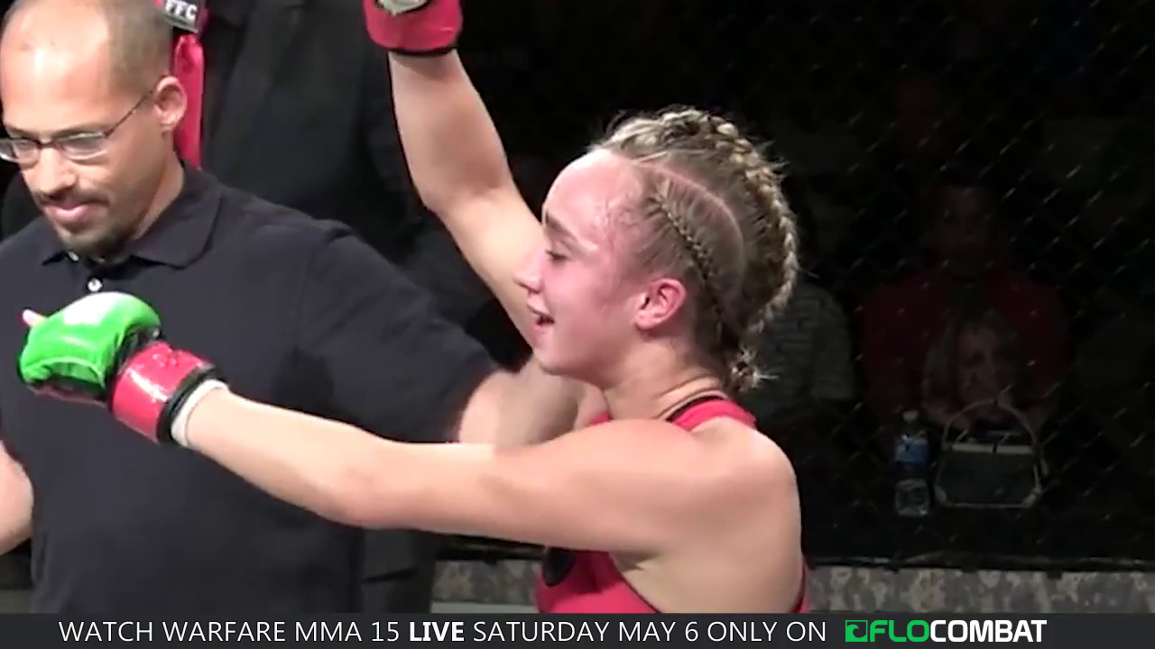 Warfare MMA 15: Hannah Scoggins Highlight Video - YouTube