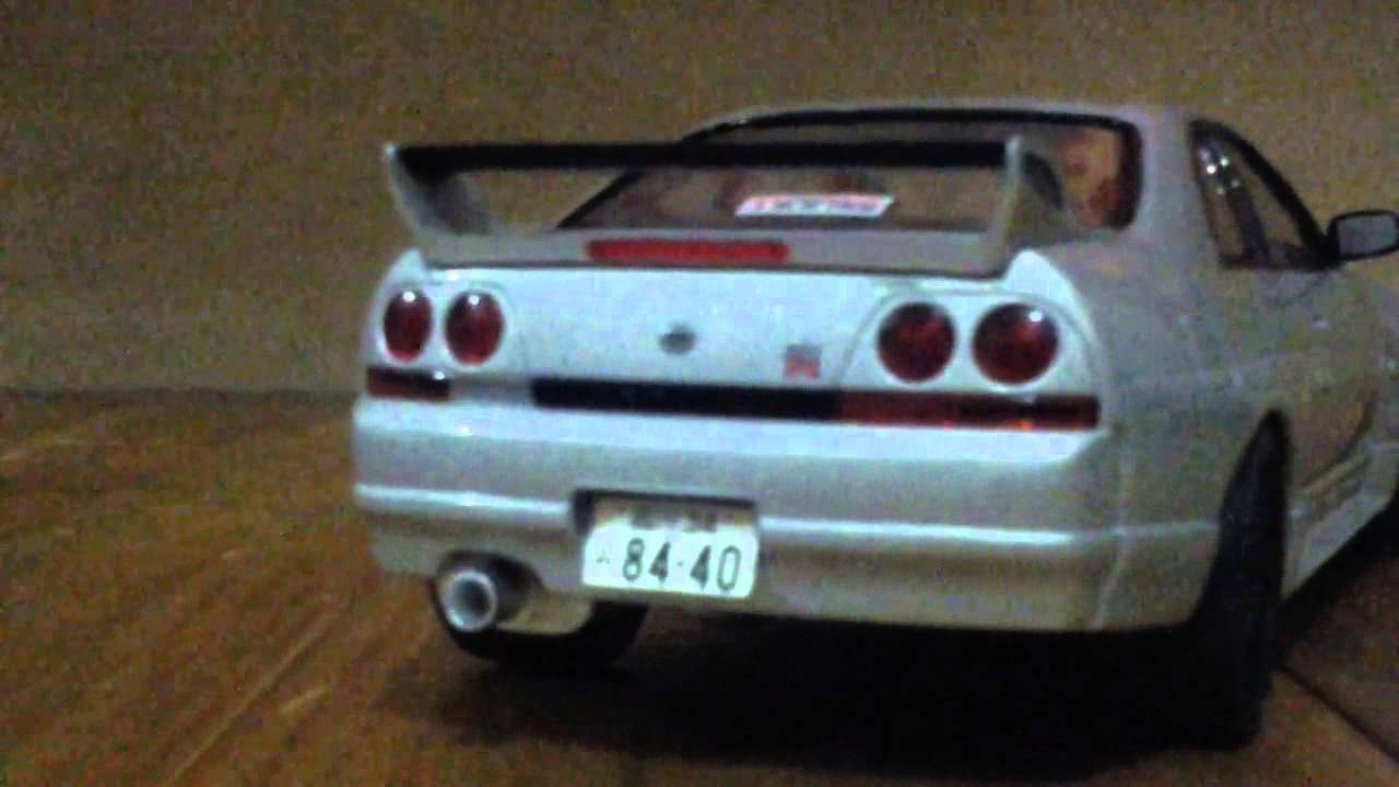 Tamiya 1/24 scale nissan skyline GT-R (R33) - YouTube