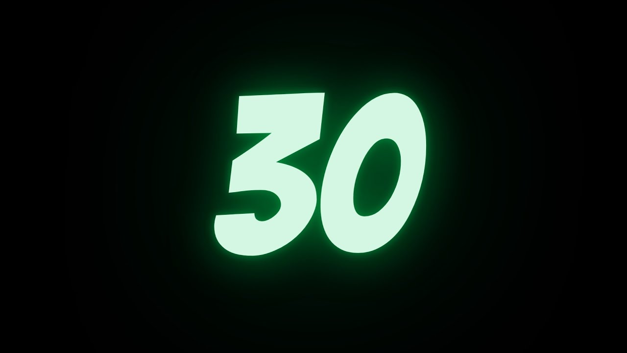30 Seconds Timer | 30 Second Countdown | 30s Timer | 30 Seconds ...