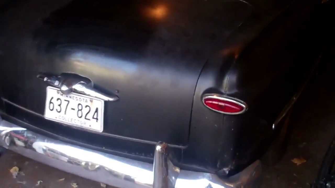 Interior of 1949 Ford Custom - YouTube