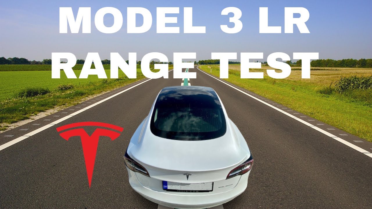 Tesla Model 3 LR 2020 Range Test - YouTube