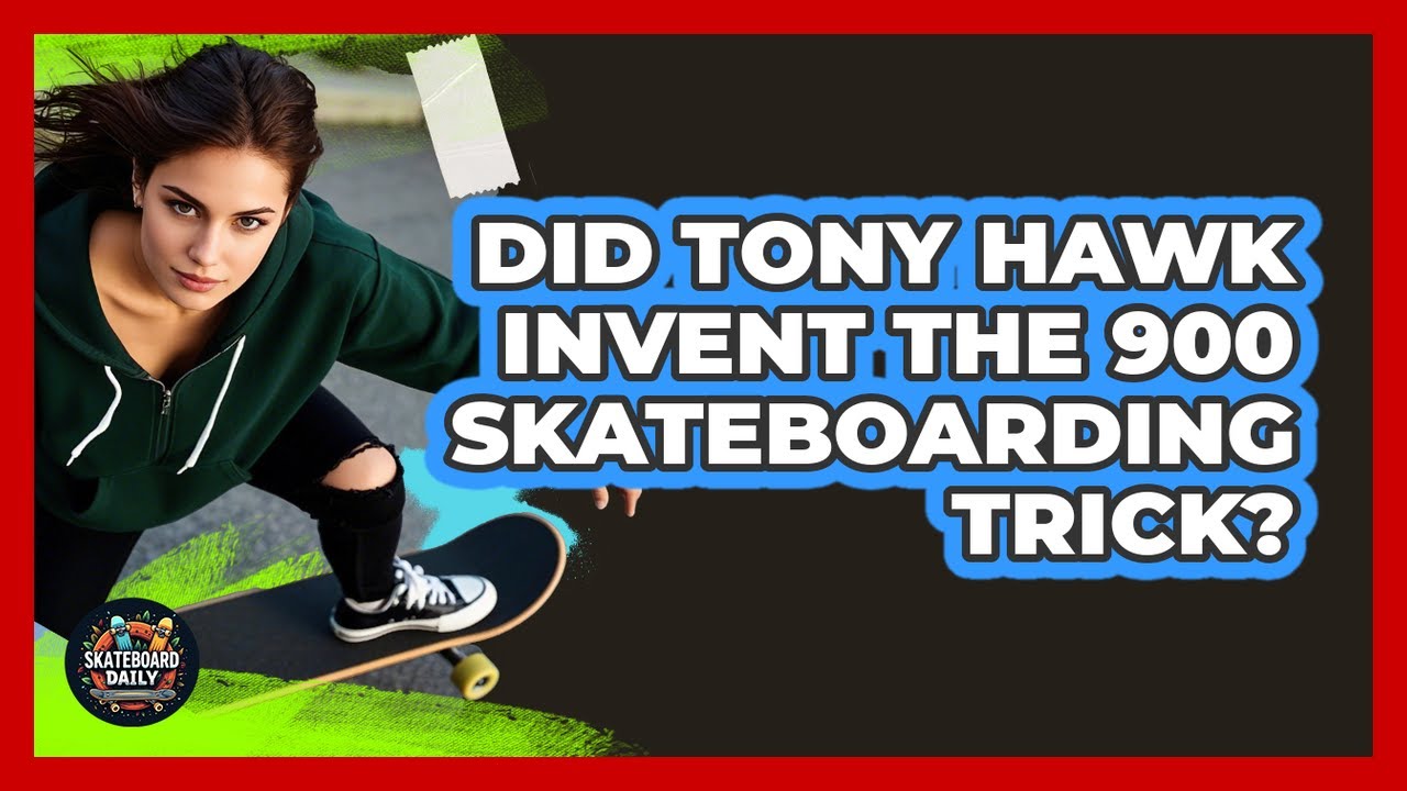 Did Tony Hawk invent the 900 skateboarding trick? - YouTube