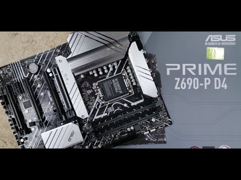 PRIME Z690 P D4 Asus Motherboard with PCIe 5.0 | Three M 2 slots | 14+1 ...