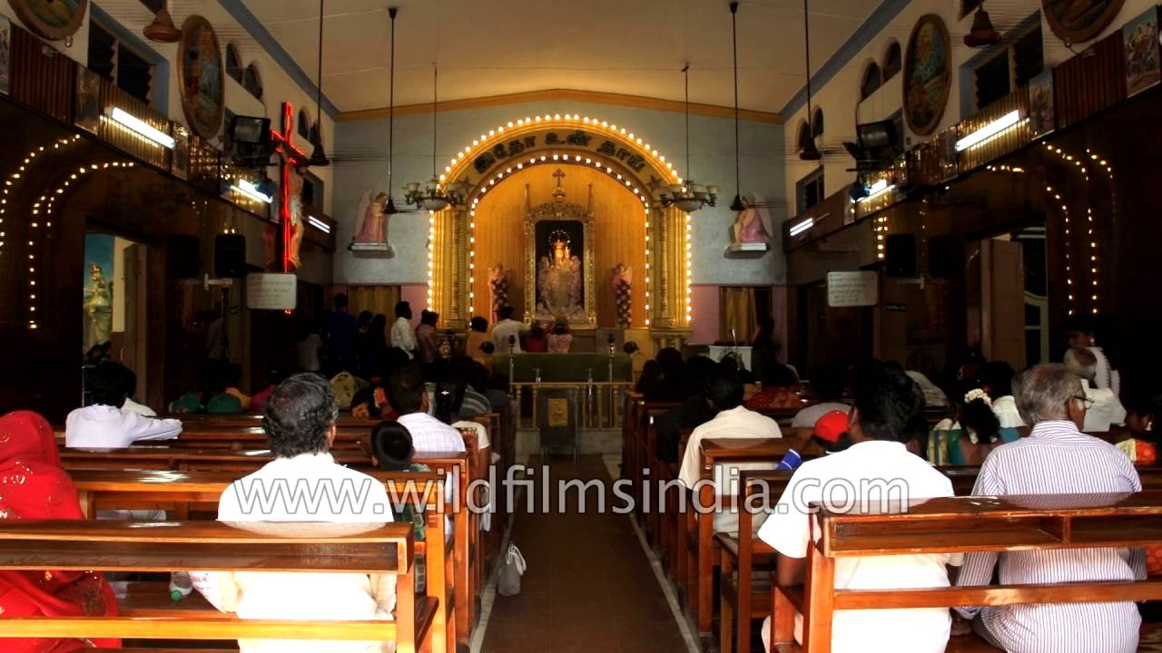 Annai Velankanni shrine in Chennai - YouTube