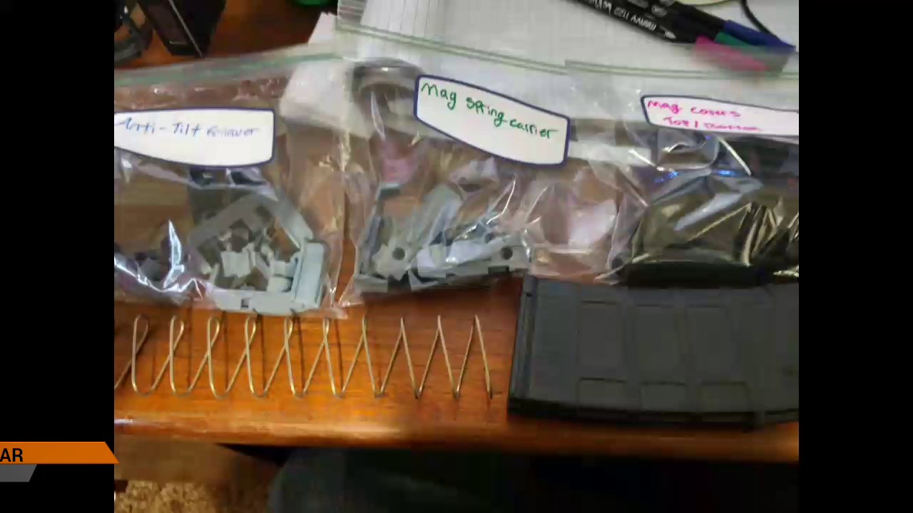 Putting together your Magpul PMag rebuild kit. - YouTube