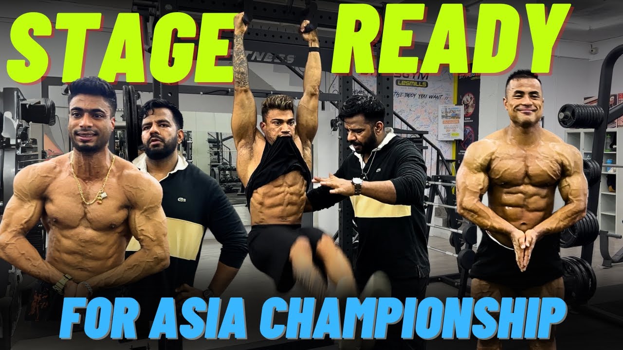 1 DAY OUT FOR MR ASIA | TEAM UNSTOPPABLE SID | IFBB PRO SIDDHANT - YouTube