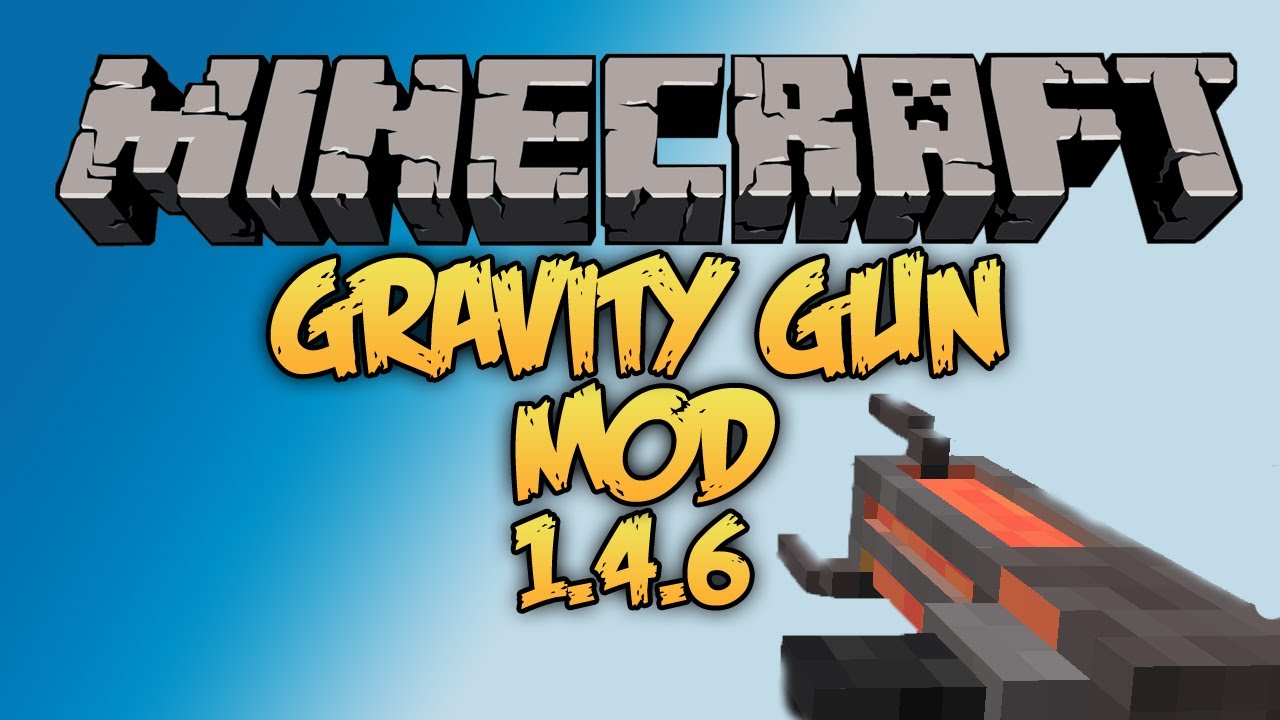 Minecraft Mod! - Gravity Gun (Half Life 2, Grab Entities and NPCs ...