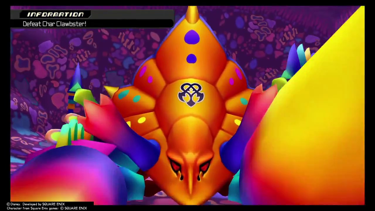 KINGDOM HEARTS: Dream Drop Distance HD: Riku v.s Char Clawbster - YouTube